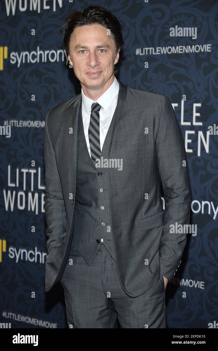 Actor Zach Braff attends the “Little Women” World Premiere held at the ...