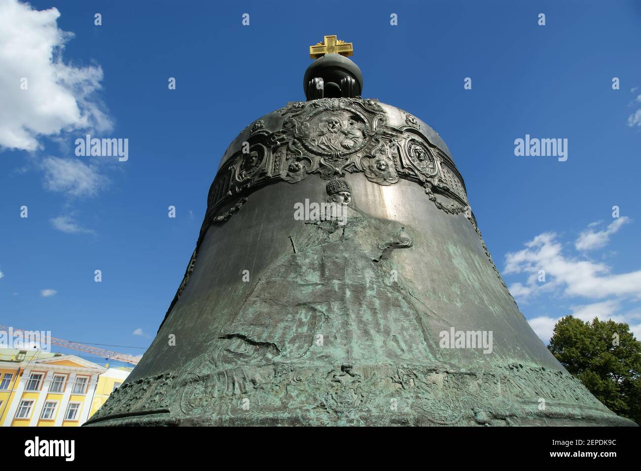 The Tsar Bell, also known as the Tsarsky Kolokol, Moscow Kremlin Stock Photo - Alamy