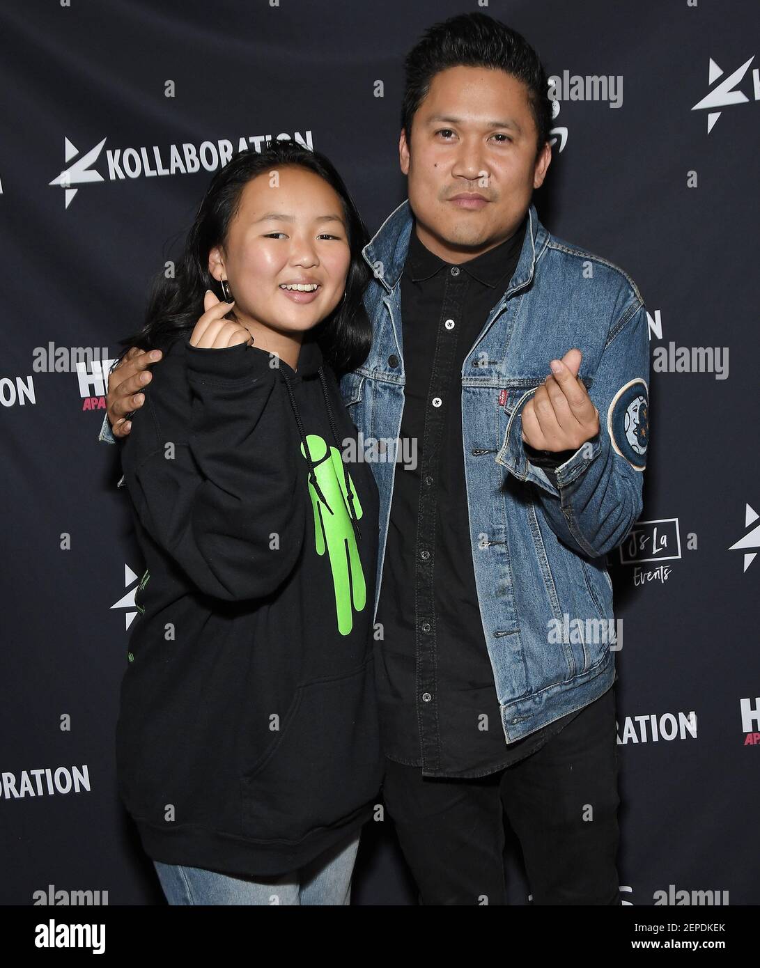 (L-R) Ella Jay Basco and Dante Basco at the Kollaboration STAR 2019 ...