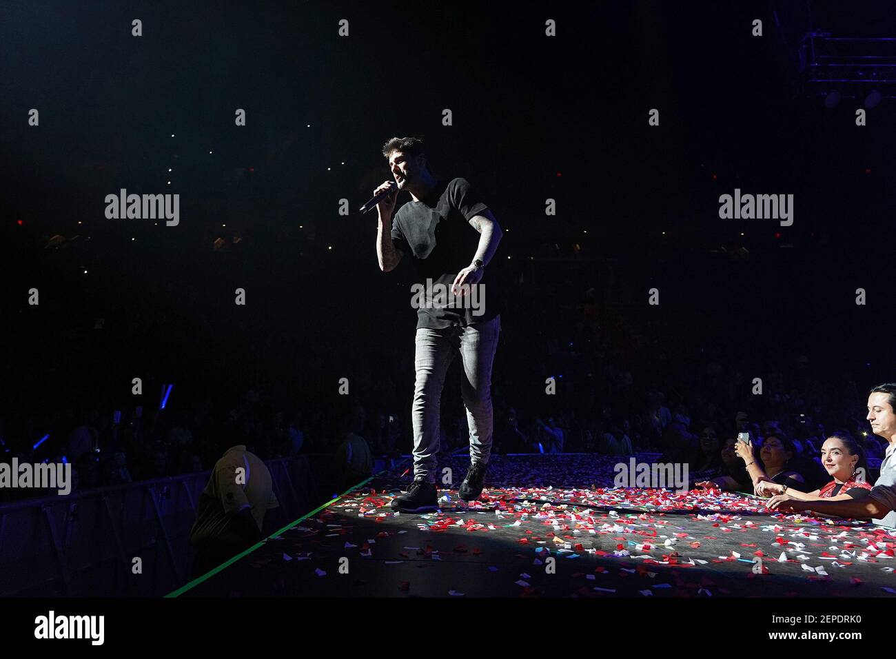 MIAMI, FL - DEC 7: Melendi performs during Uforia Lifetime Achievement ...