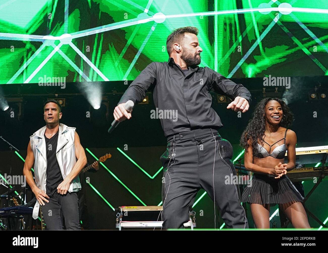 MIAMI, FL - DEC 7: Ricky Martin performs during Uforia Lifetime ...