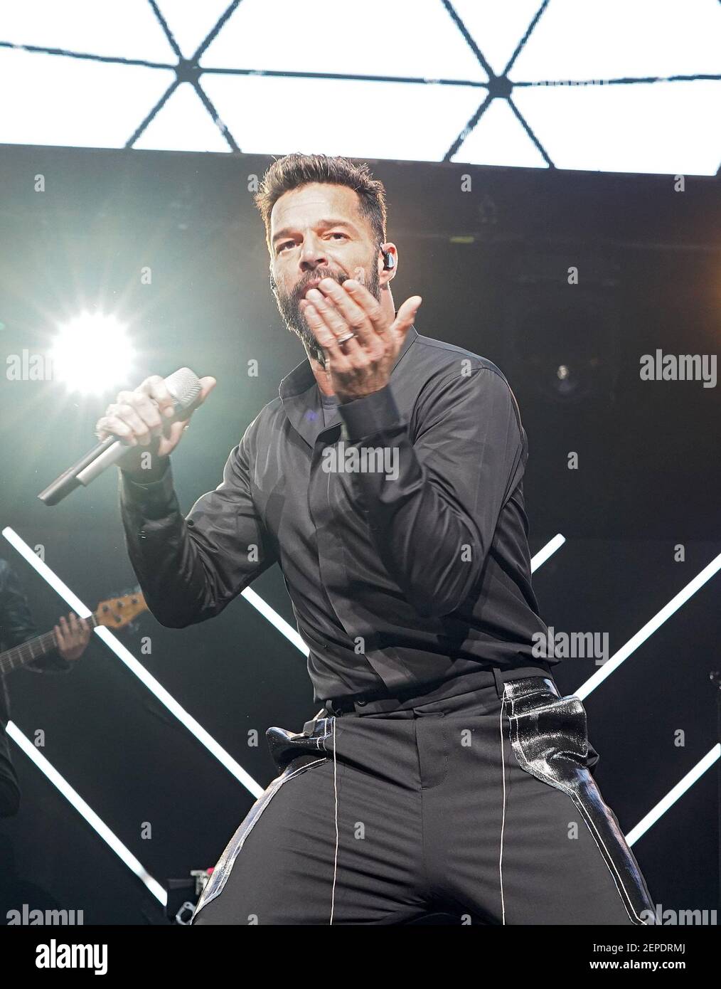 MIAMI, FL - DEC 7: Ricky Martin performs during Uforia Lifetime ...