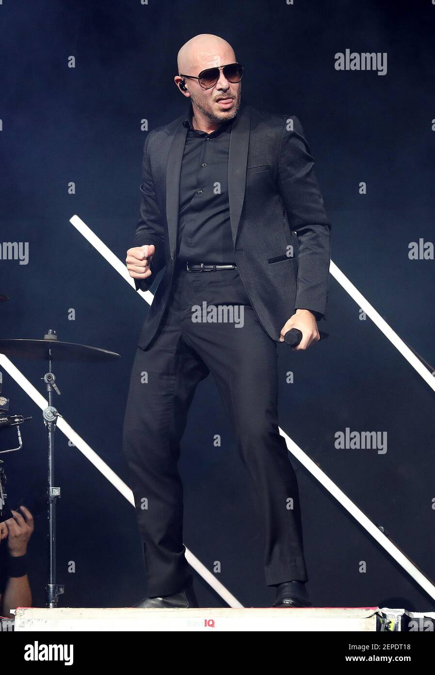 MIAMI, FL - DEC 7: Pitbull performs during Uforia Lifetime Achievement ...