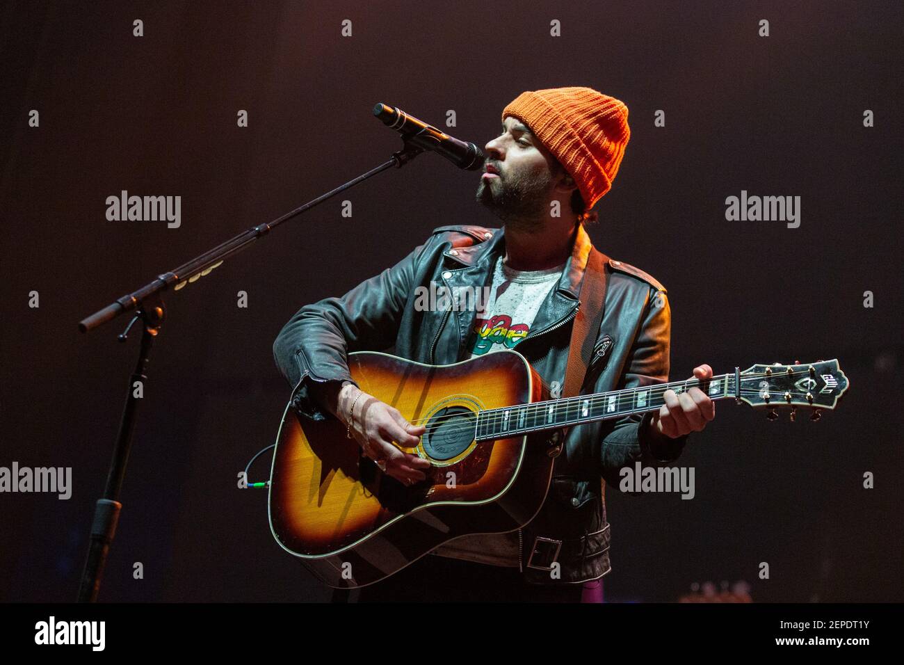 Josiah Johnson of The Head and The Heart during the KROQ Absolut Almost ...