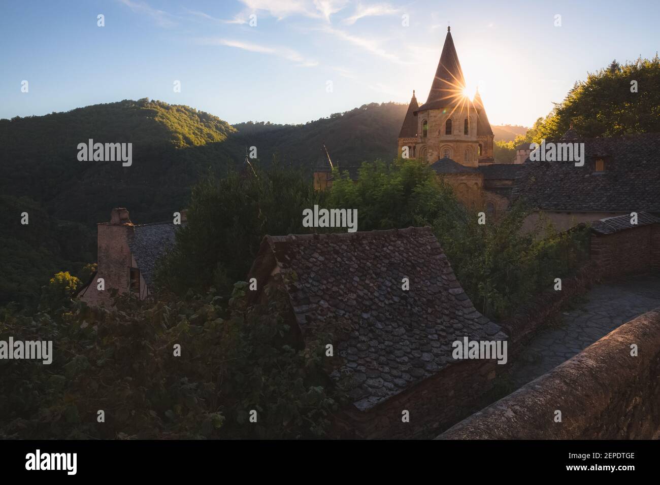 Conques village hi-res stock photography and images - Alamy