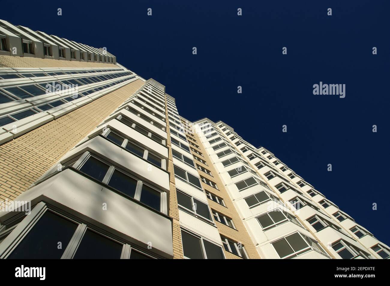 Modern residential high rise building. Moscow, Russia Stock Photo - Alamy