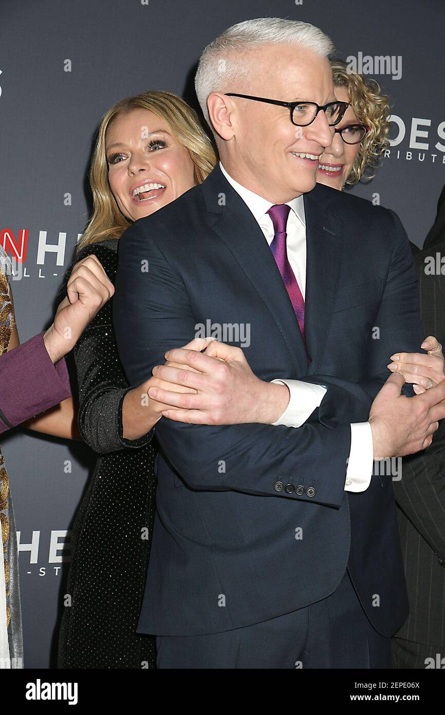 Kelly Ripa and Anderson Cooper attend the 13th Annual CNN Heroes: An ...