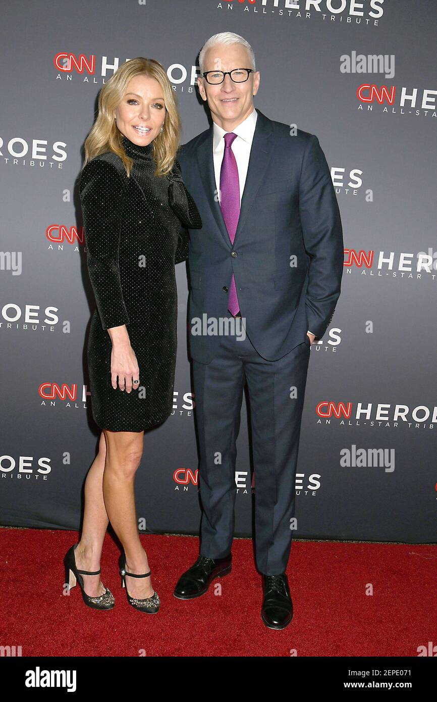 Kelly Ripa and Anderson Cooper attend the 13th Annual CNN Heroes: An ...