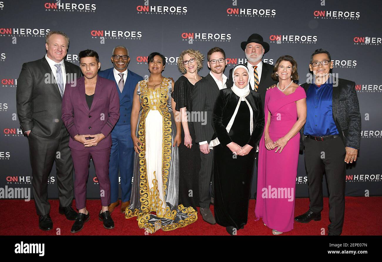 2019 Top 10 CNN Heroes attend the 13th Annual CNN Heroes: An All-Star ...