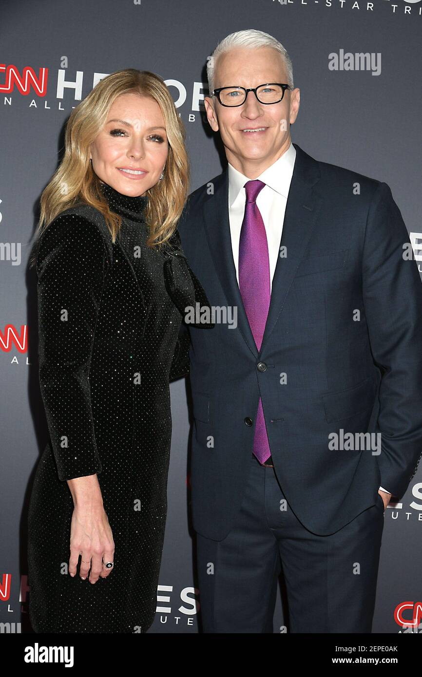 Kelly Ripa and Anderson Cooper attend the 13th Annual CNN Heroes: An ...