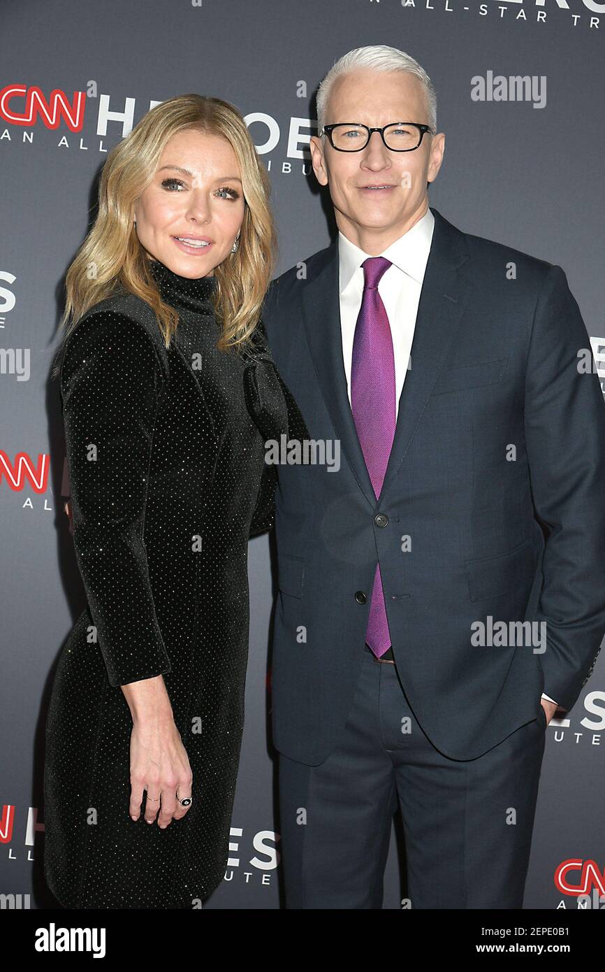 Kelly Ripa and Anderson Cooper attend the 13th Annual CNN Heroes: An ...