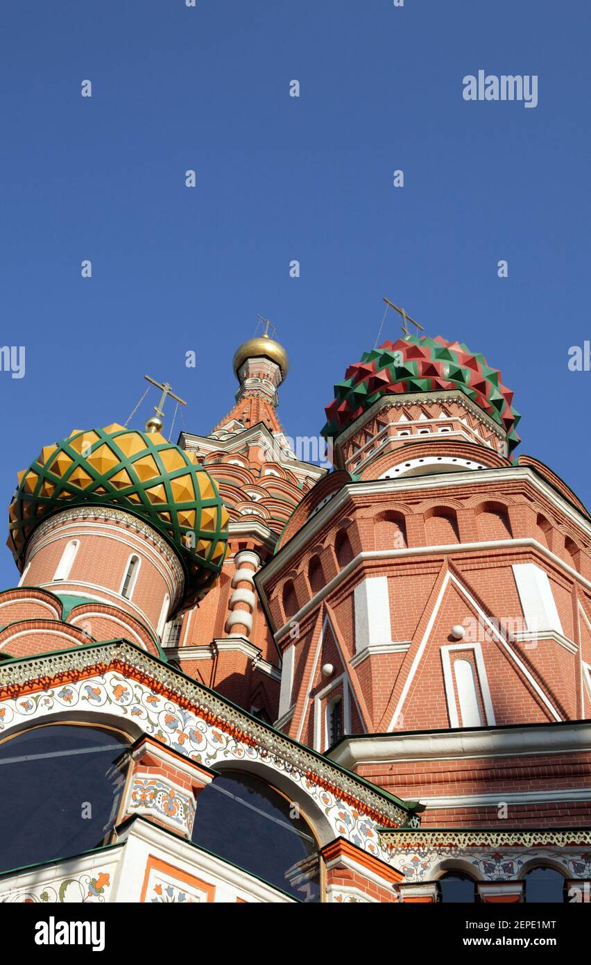 blessed Basil cathedral at day Stock Photo - Alamy