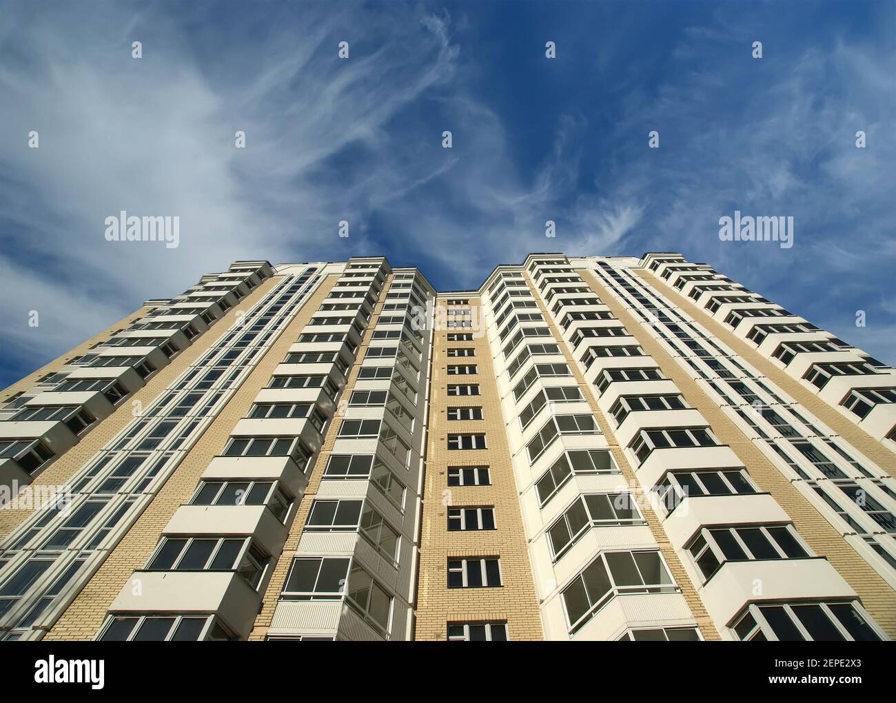 Modern residential high rise building. Moscow, Russia Stock Photo - Alamy