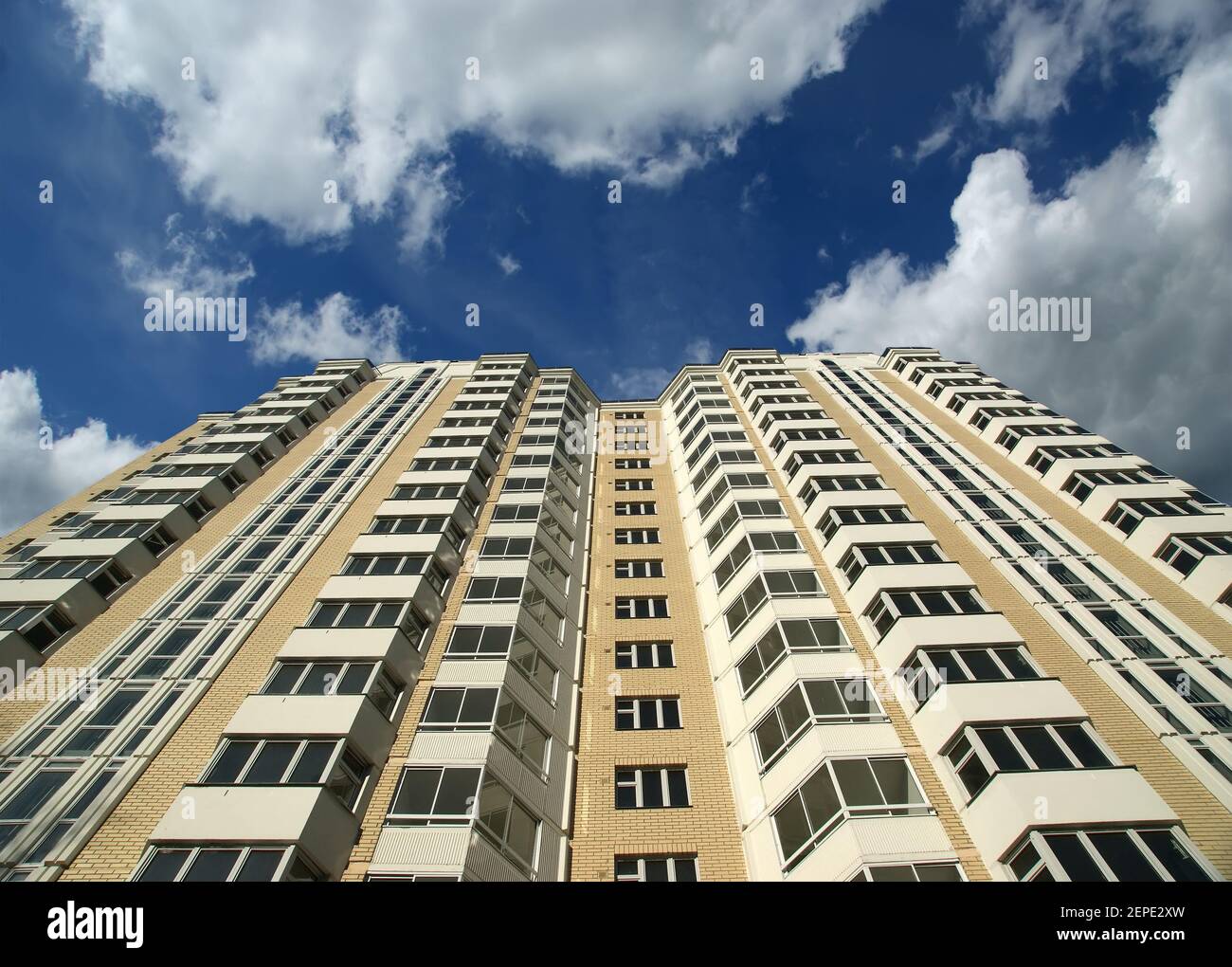 Modern residential high rise building. Moscow, Russia Stock Photo - Alamy