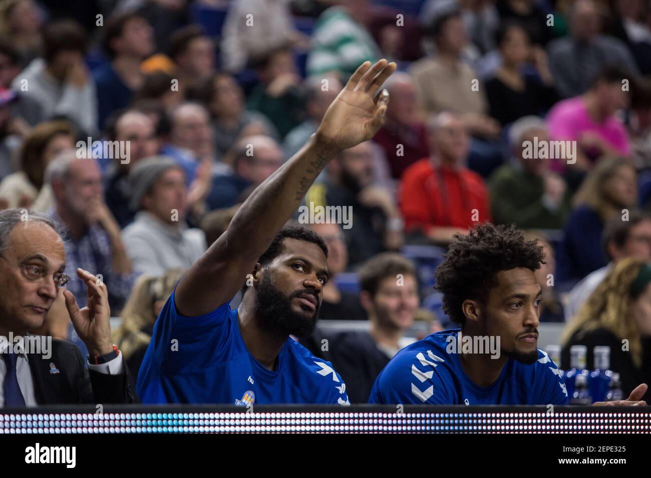 Earl Clark during Real Madrid victory over San Pablo Burgos (104 - 93 ...