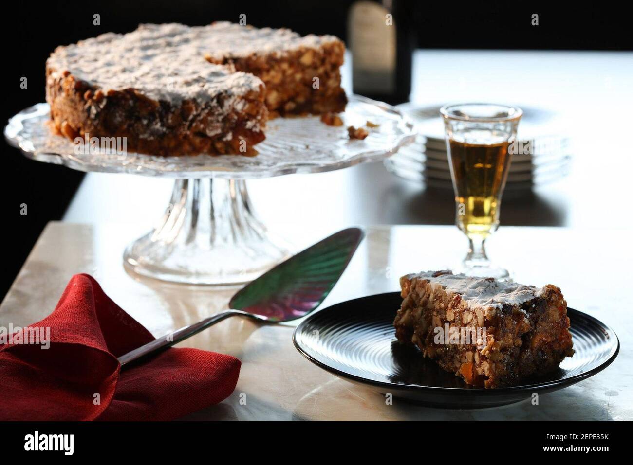 Panforte is a traditional Italian sweet, said to be invented in Siena ...