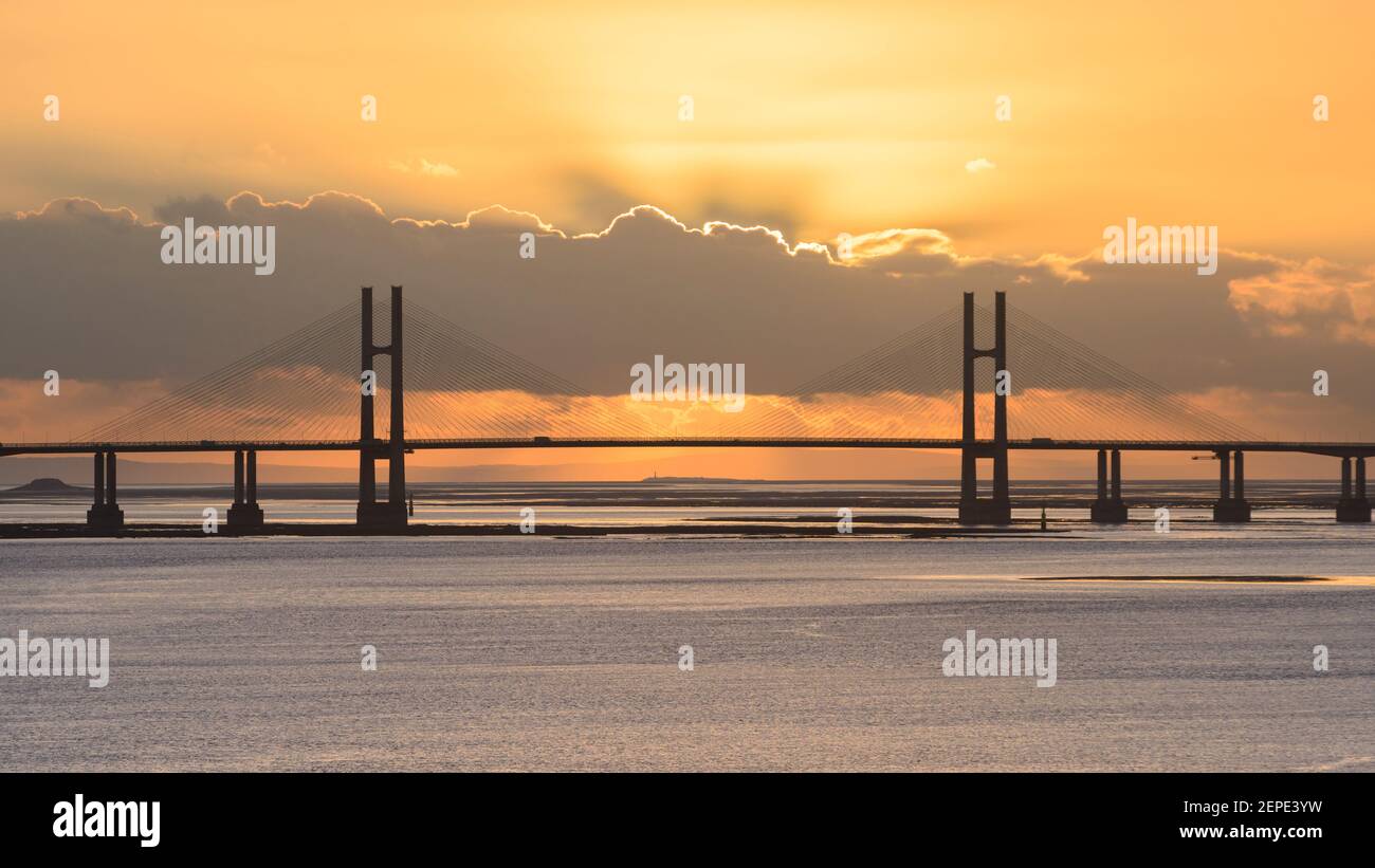 Crossing a bridge at sunset hi-res stock photography and images - Alamy