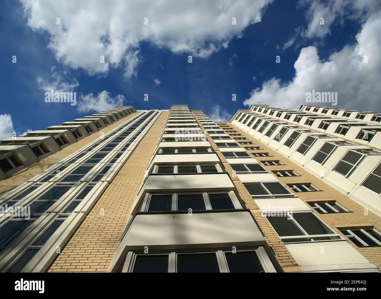 Modern residential high rise building. Moscow, Russia Stock Photo - Alamy