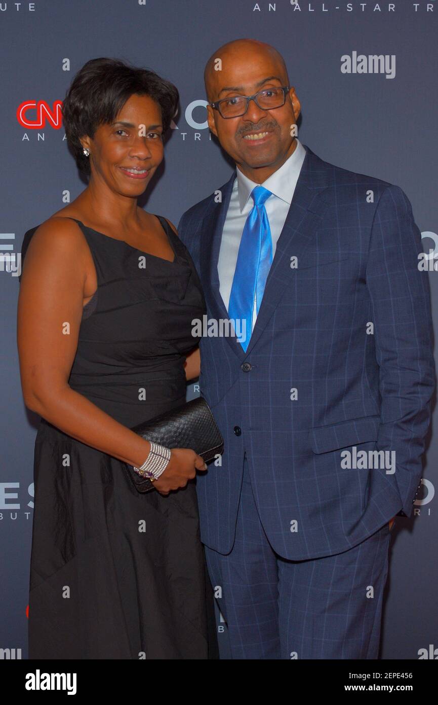 Yvette Desroches and Pascal Desroches attend the 13th Annual CNN Heroes ...