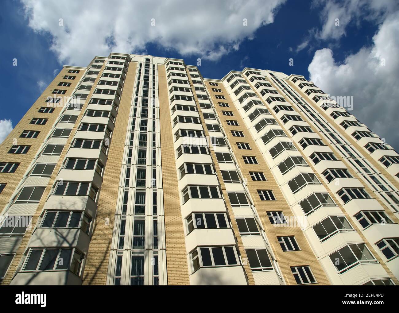 Modern residential high rise building. Moscow, Russia Stock Photo - Alamy