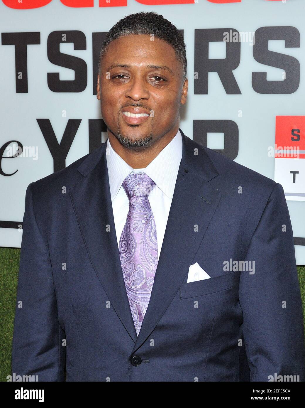 Former NFL player Warrick Dunn attends the Sports Illustrated ...