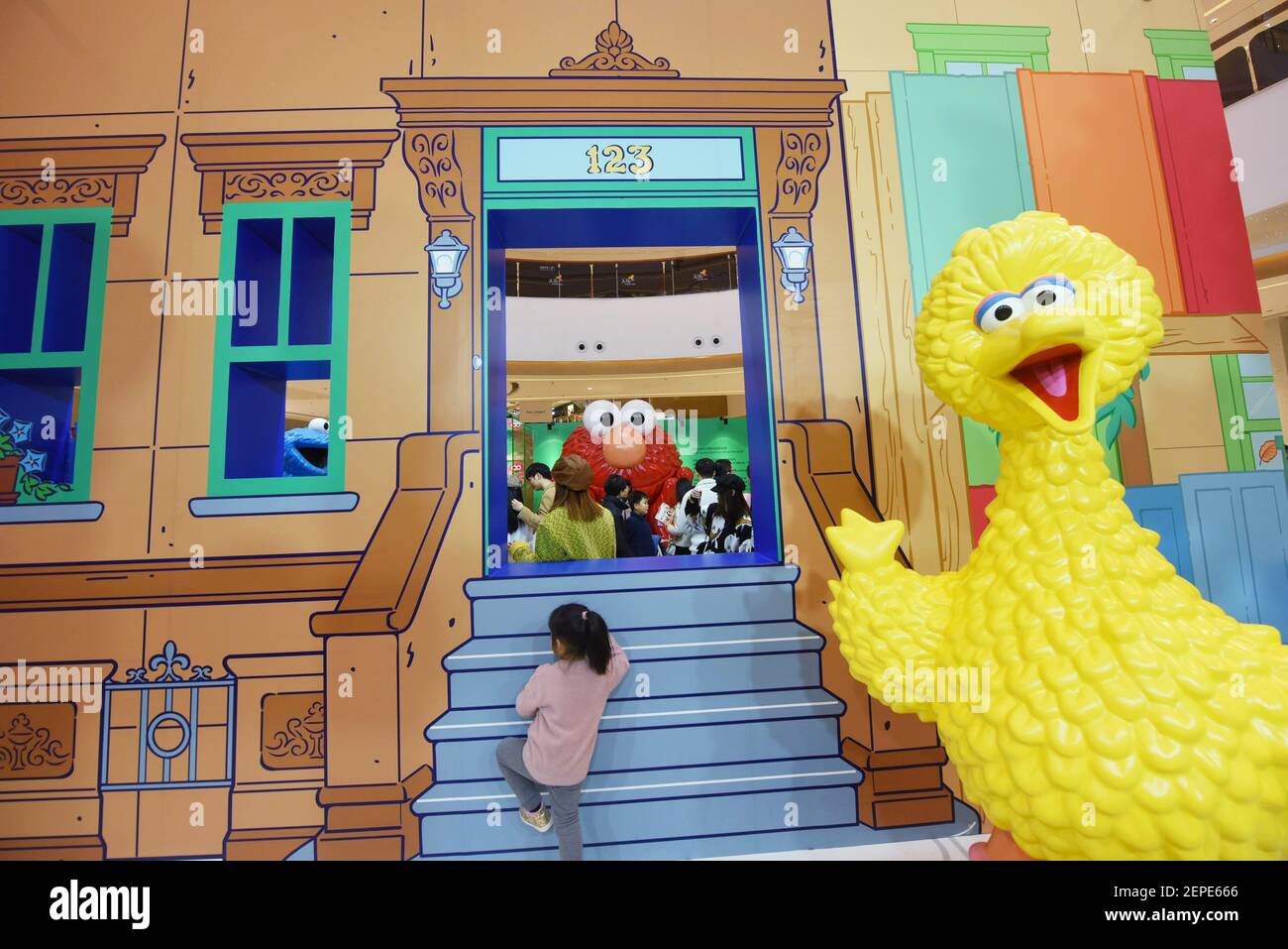 Citizens crowd to an exhibition celebrating the 50th anniversary of ...