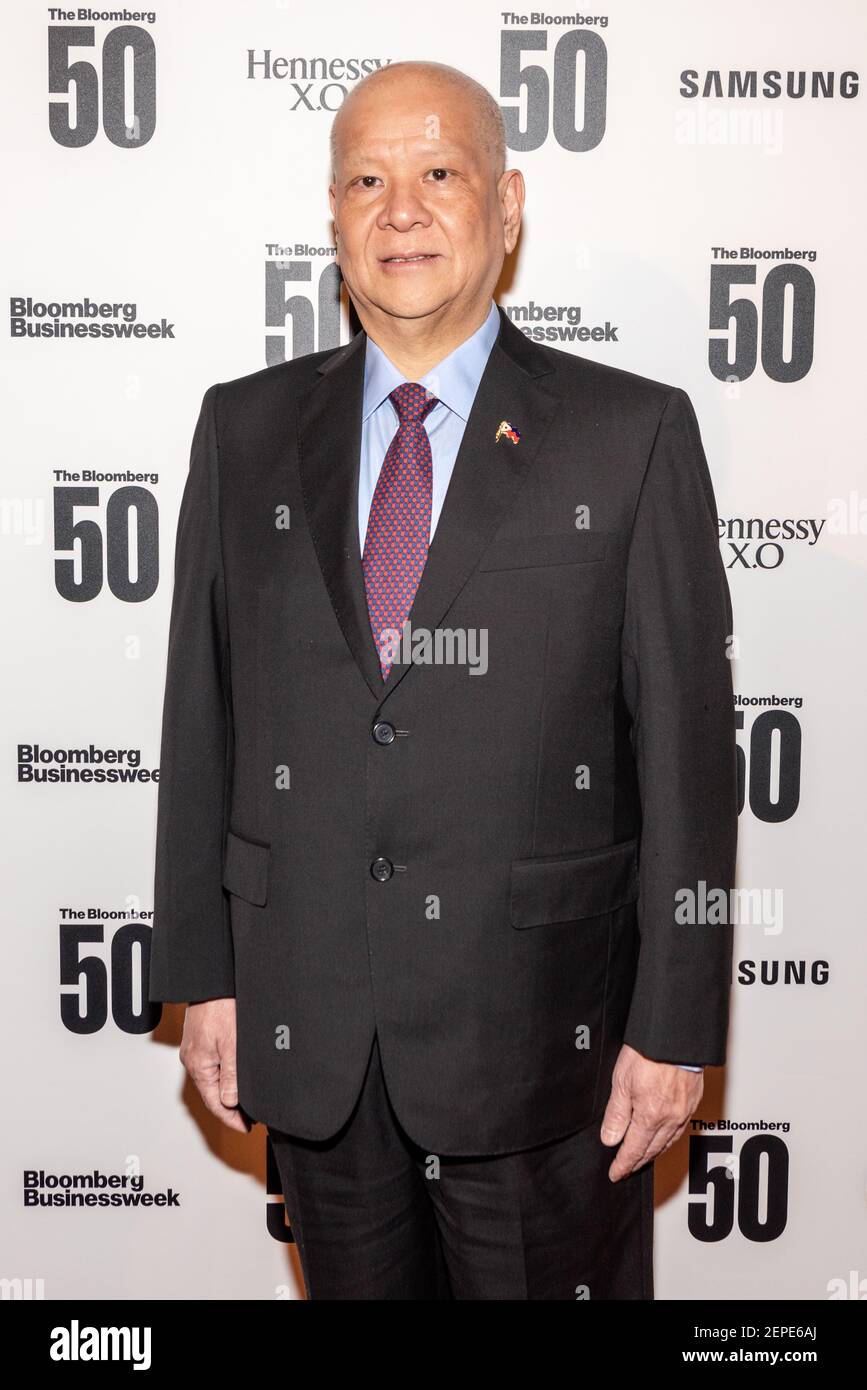 Ramon Ang attends "The Bloomberg 50" Celebration at The Morgan Library ...