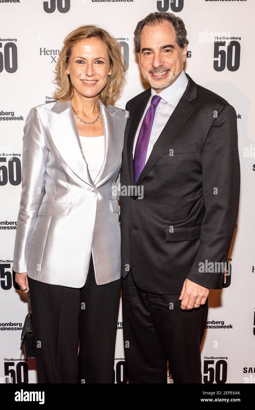 Ann Sarnoff and Richard Sarnoff attend "The Bloomberg 50" Celebration ...