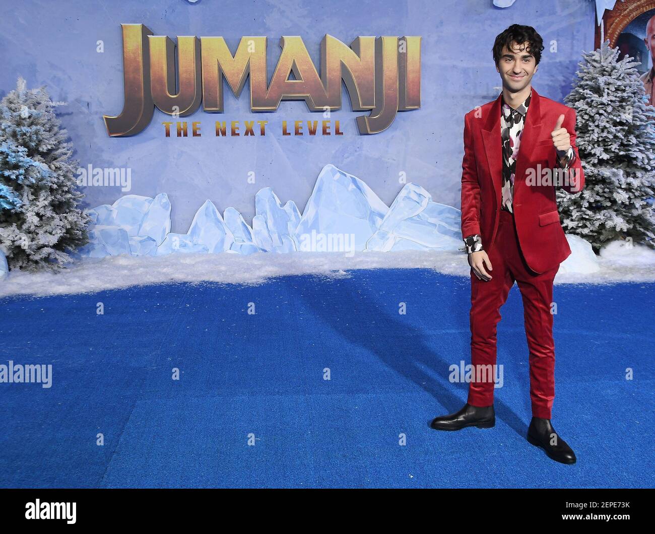 Alex Wolff arrives at the JUMANJI THE NEXT LEVEL Los Angeles Premiere ...
