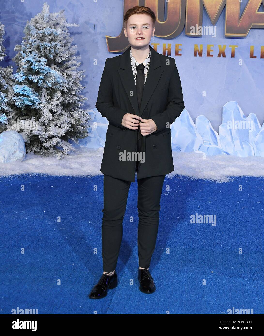 Morgan Turner arrives at the JUMANJI THE NEXT LEVEL Los Angeles ...