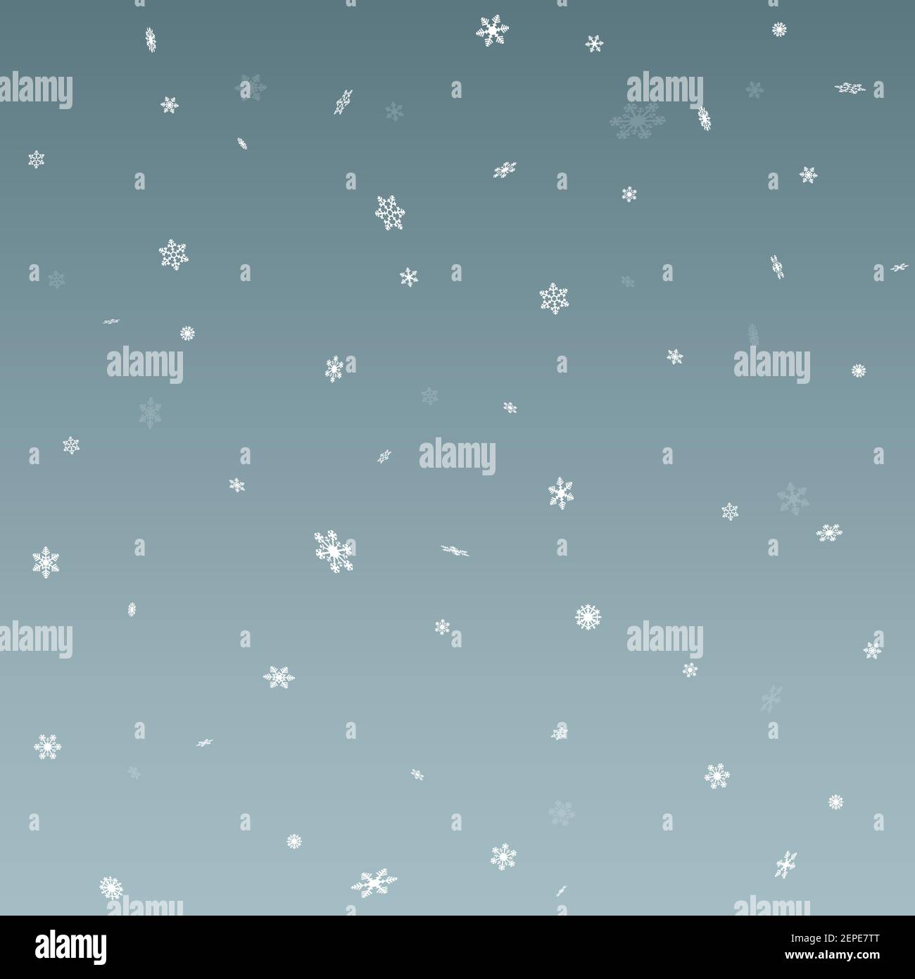 White Snowflake Falling Background Simple Vector Stock Vector Image ...