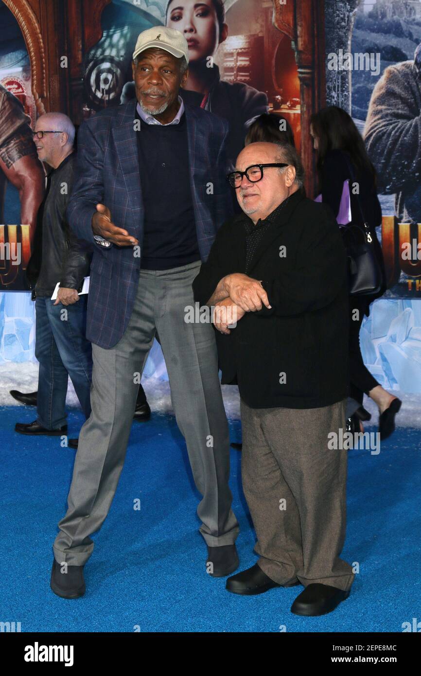 Danny DeVito, Danny Glover at the "Jumanji: The Next Level" Premiere at ...