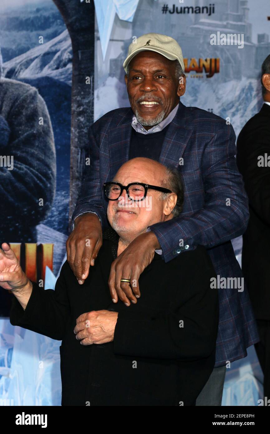 Danny DeVito, Danny Glover at the "Jumanji: The Next Level" Premiere at ...