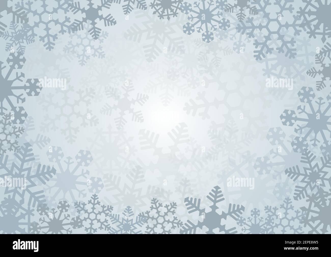 Snowflake Simple Vector Background Silver Stock Vector Image & Art - Alamy