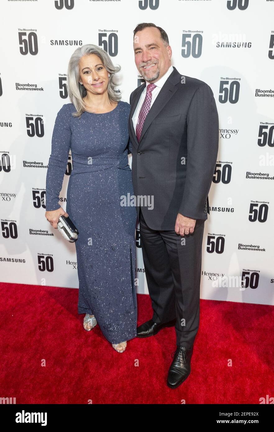 Amy McCabe and Dan McCabe attend "The Bloomberg 50" Celebration at The ...