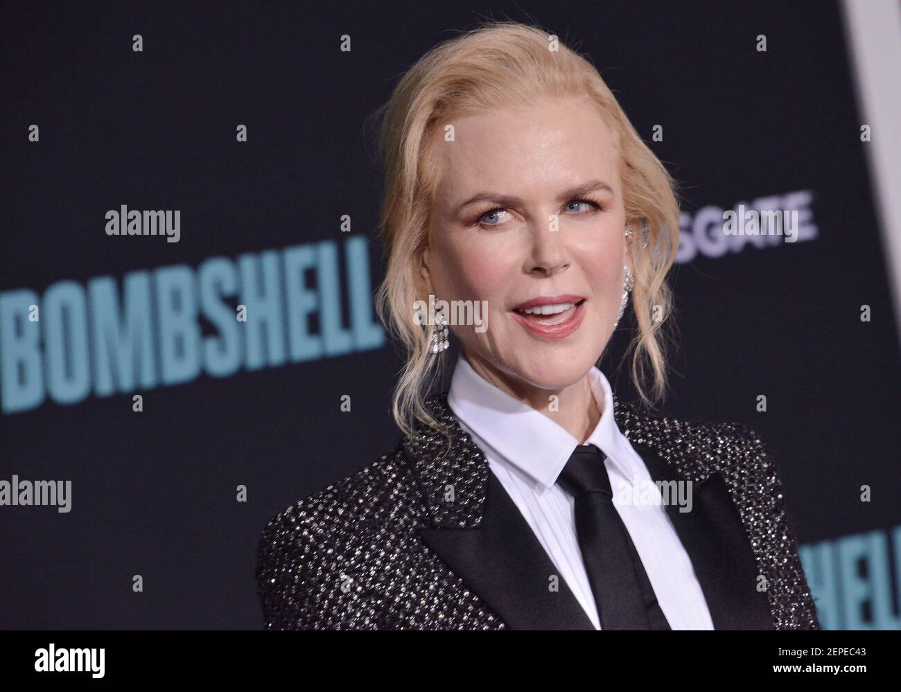 Nicole Kidman arrives at the Lionsgate's BOMBSHELL Los Angeles ...