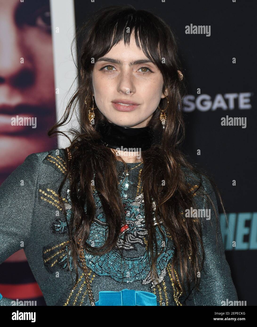 Zoë Bleu Sidel arrives at the Lionsgate's BOMBSHELL Los Angeles ...