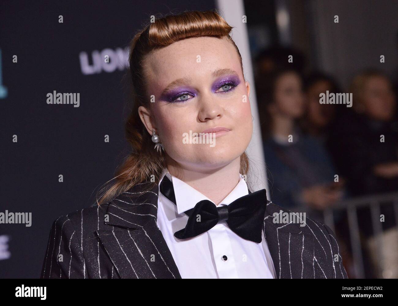 Liv Hewson arrives at the Lionsgate's BOMBSHELL Los Angeles Screening ...