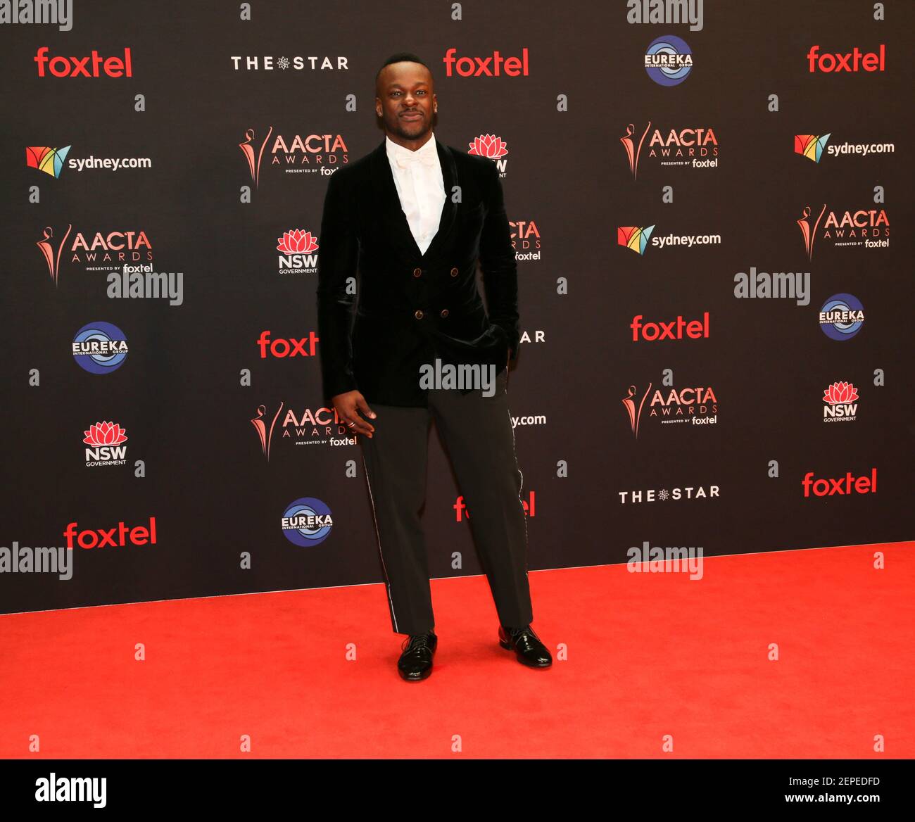 Tim Omaji (Timomatic) attends the 2019 AACTA Awards Presented by Foxtel ...
