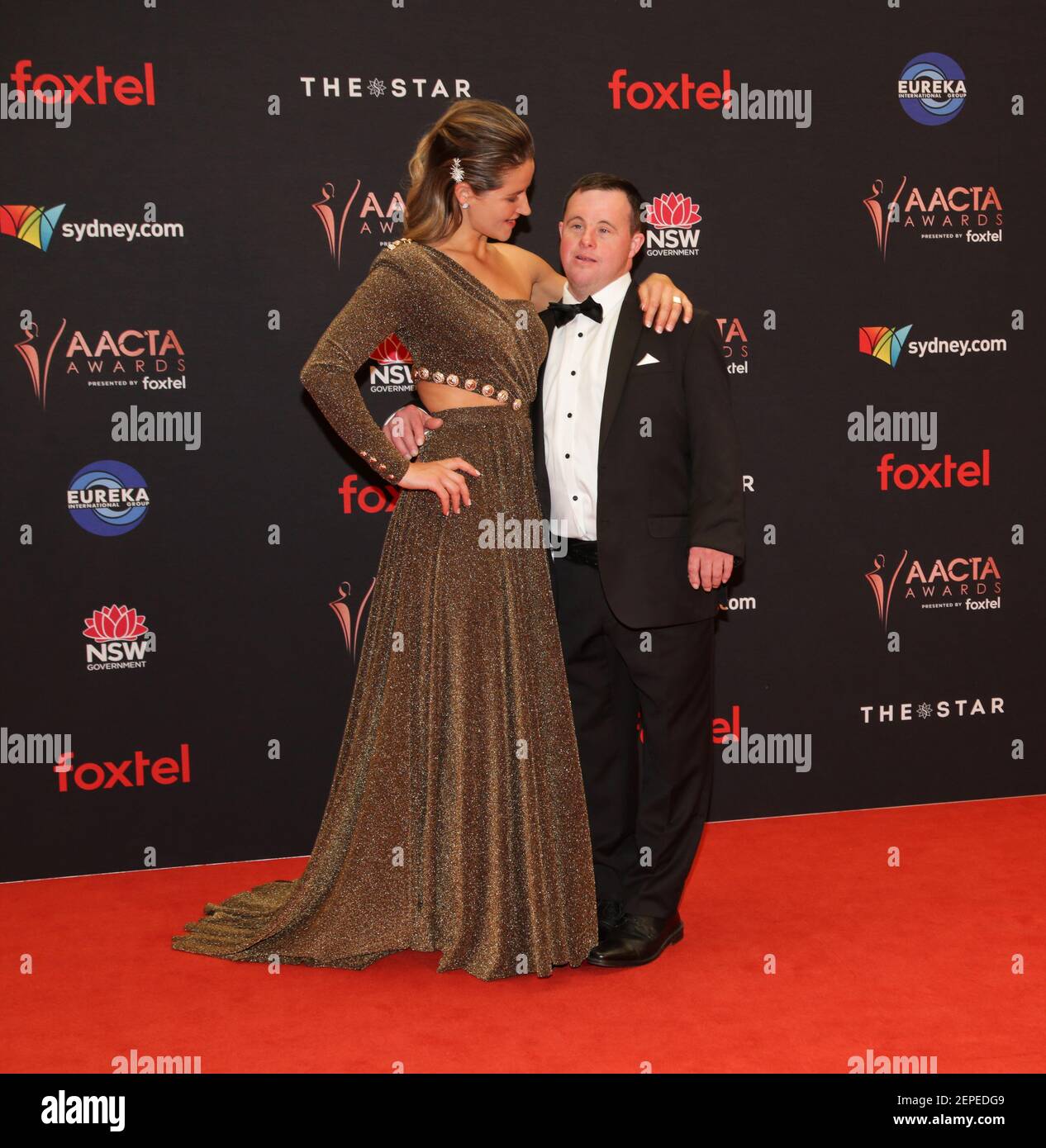 Michelle Payne & Stevie Payne attend the 2019 AACTA Awards Presented by ...