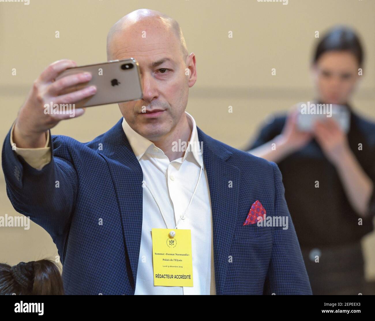 Russian President Vladimir Putin's working visit to Paris. Normandy ...