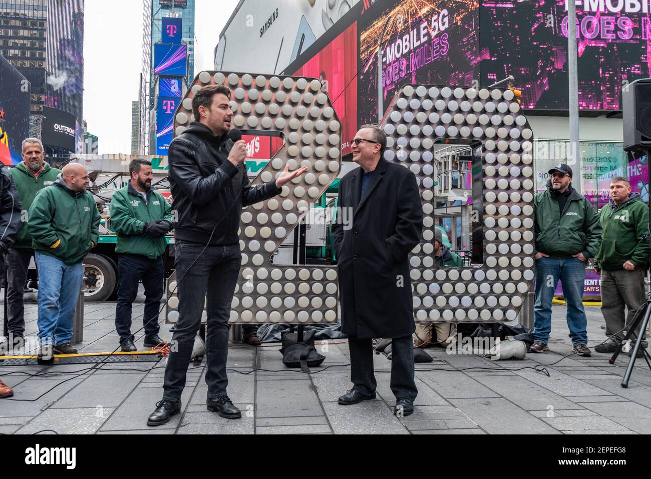 Actor and TV personality Jonathan Bennett and Jeffrey Straus, President ...