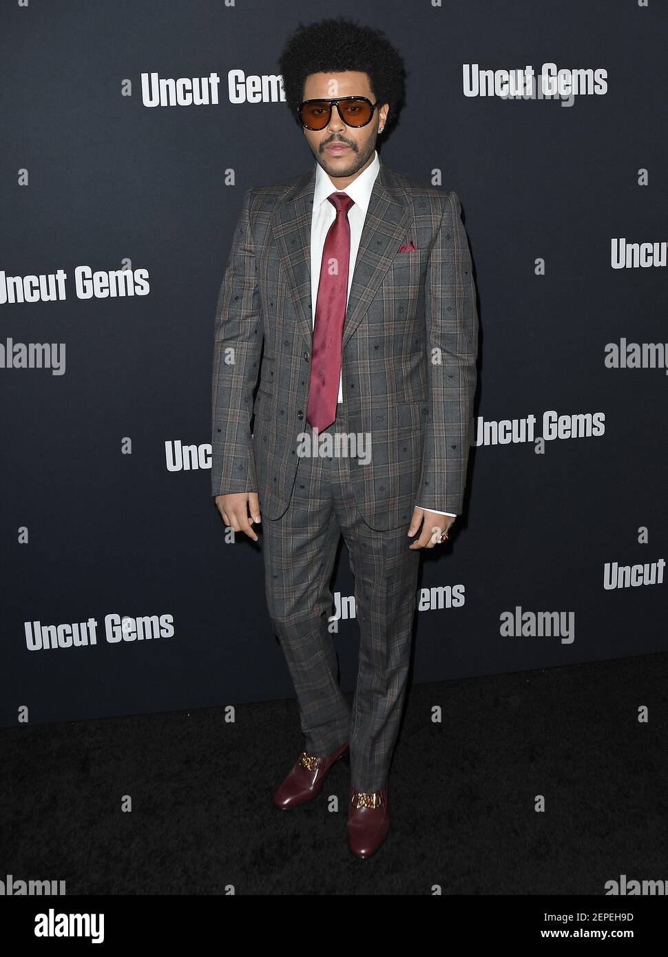 The Weeknd aka Abel Makkonen Tesfaye at the UNCUT GEMS Los Angeles ...