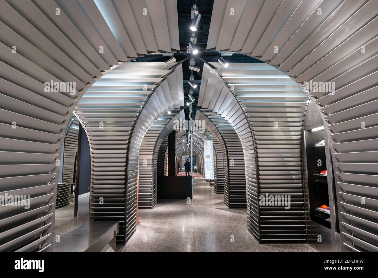 Shanghai,CHINA-A shop inside the Shikumen building in Xintiandi ...