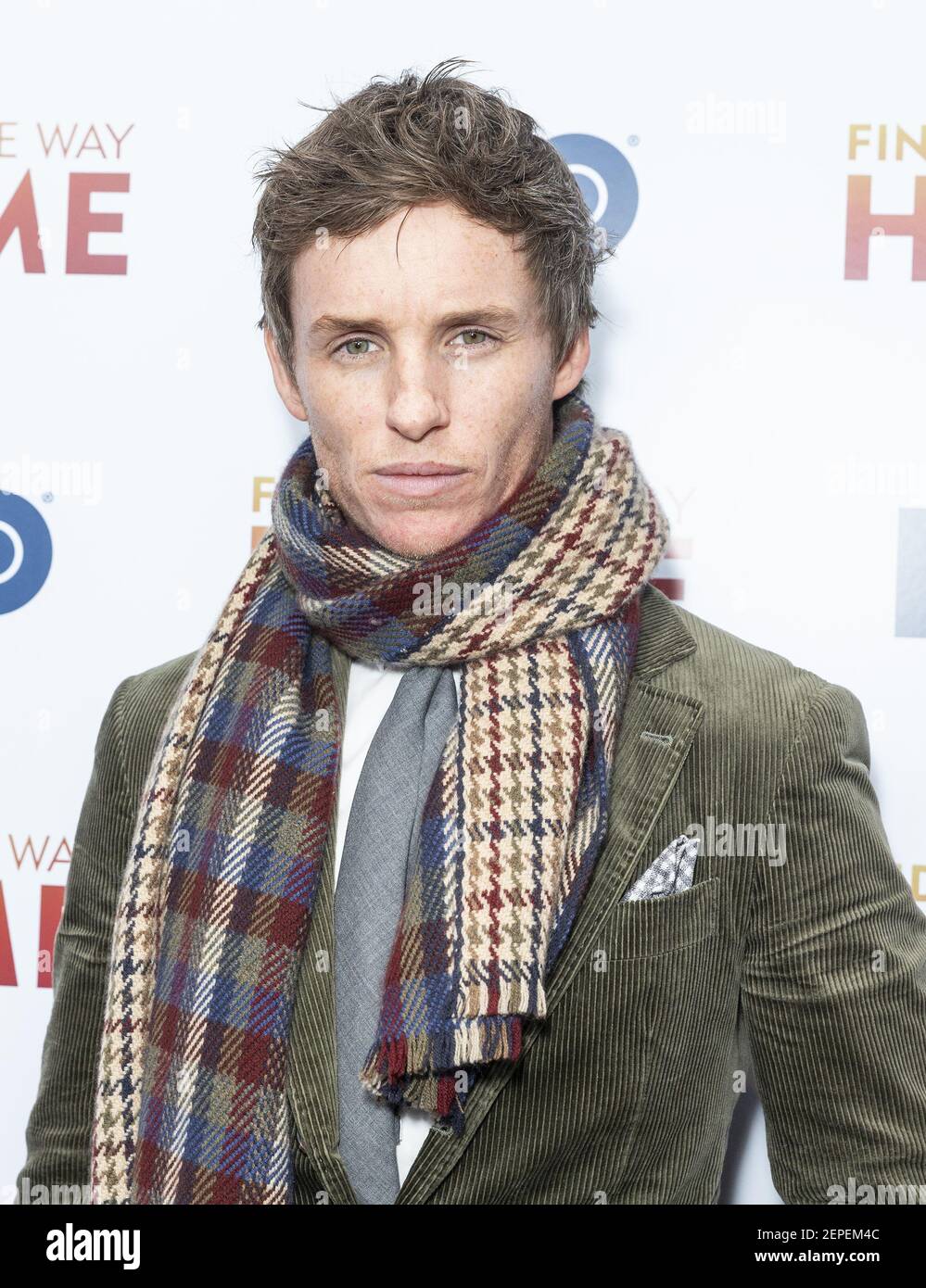 Eddie Redmayne attends New York premiere of Finding the Way Home at HBO ...