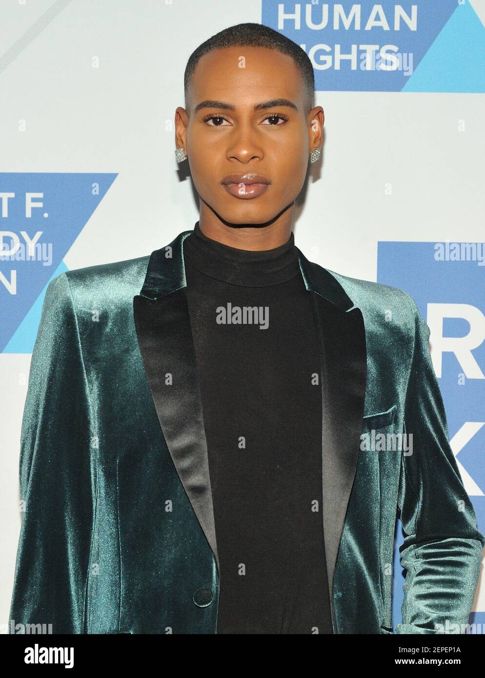 Diantre Jones attends the Robert F. Kennedy Ripple of Hope Awards at ...