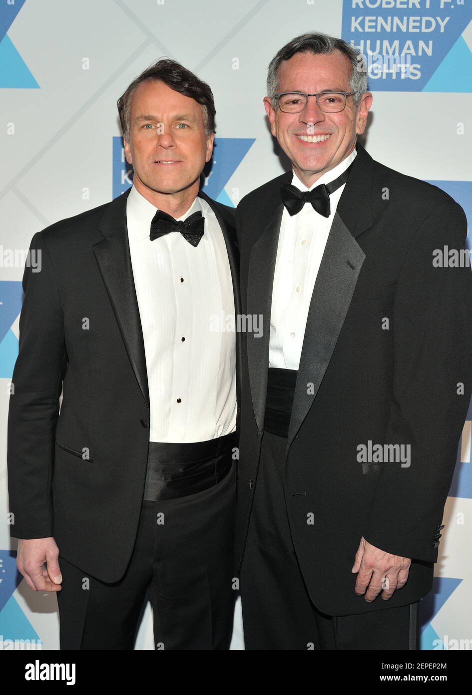 L-R: Bob Compton and Glen Tullman attend the Robert F. Kennedy Ripple ...