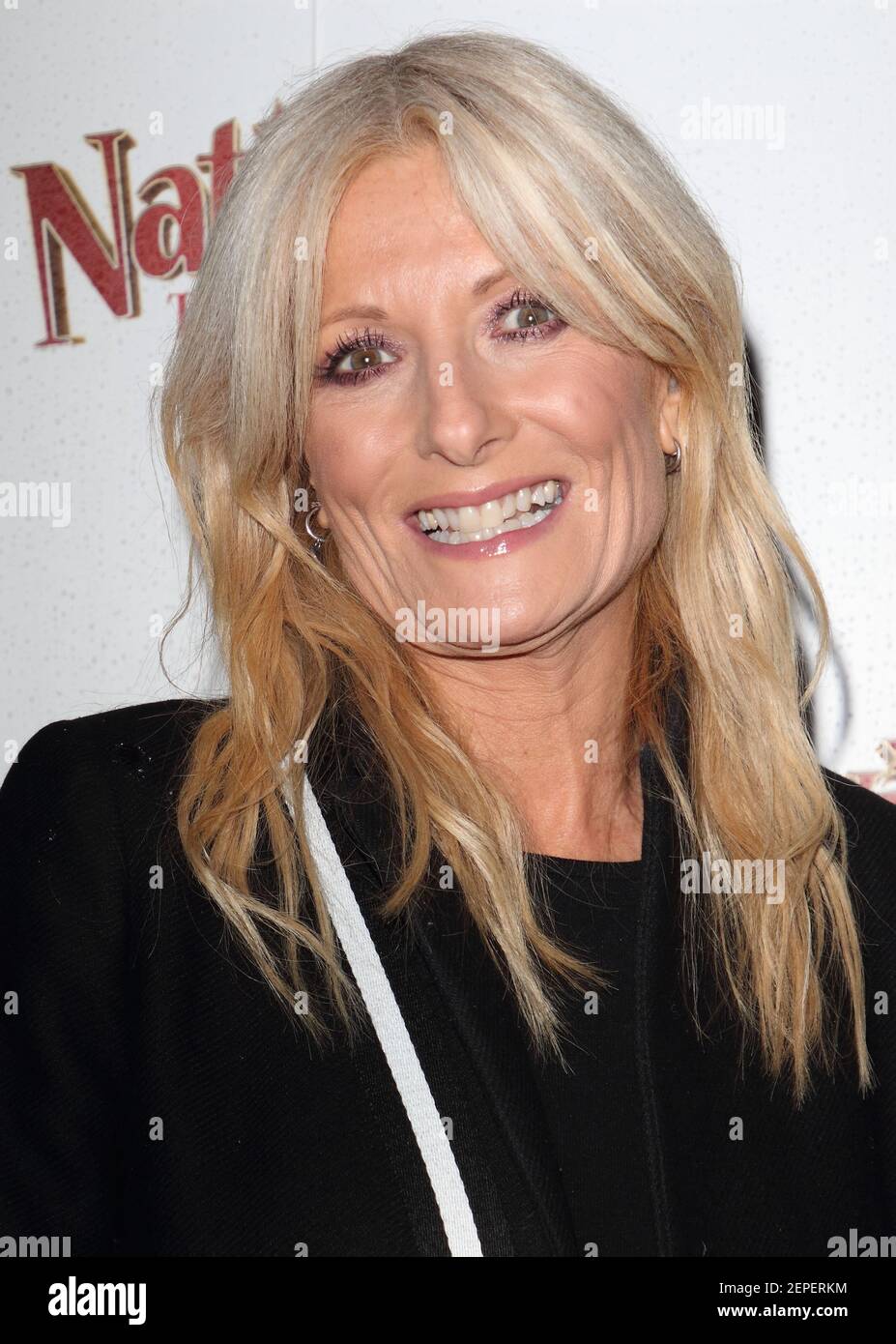 Gaby Roslin attends the press night performance of "Nativity! The ...