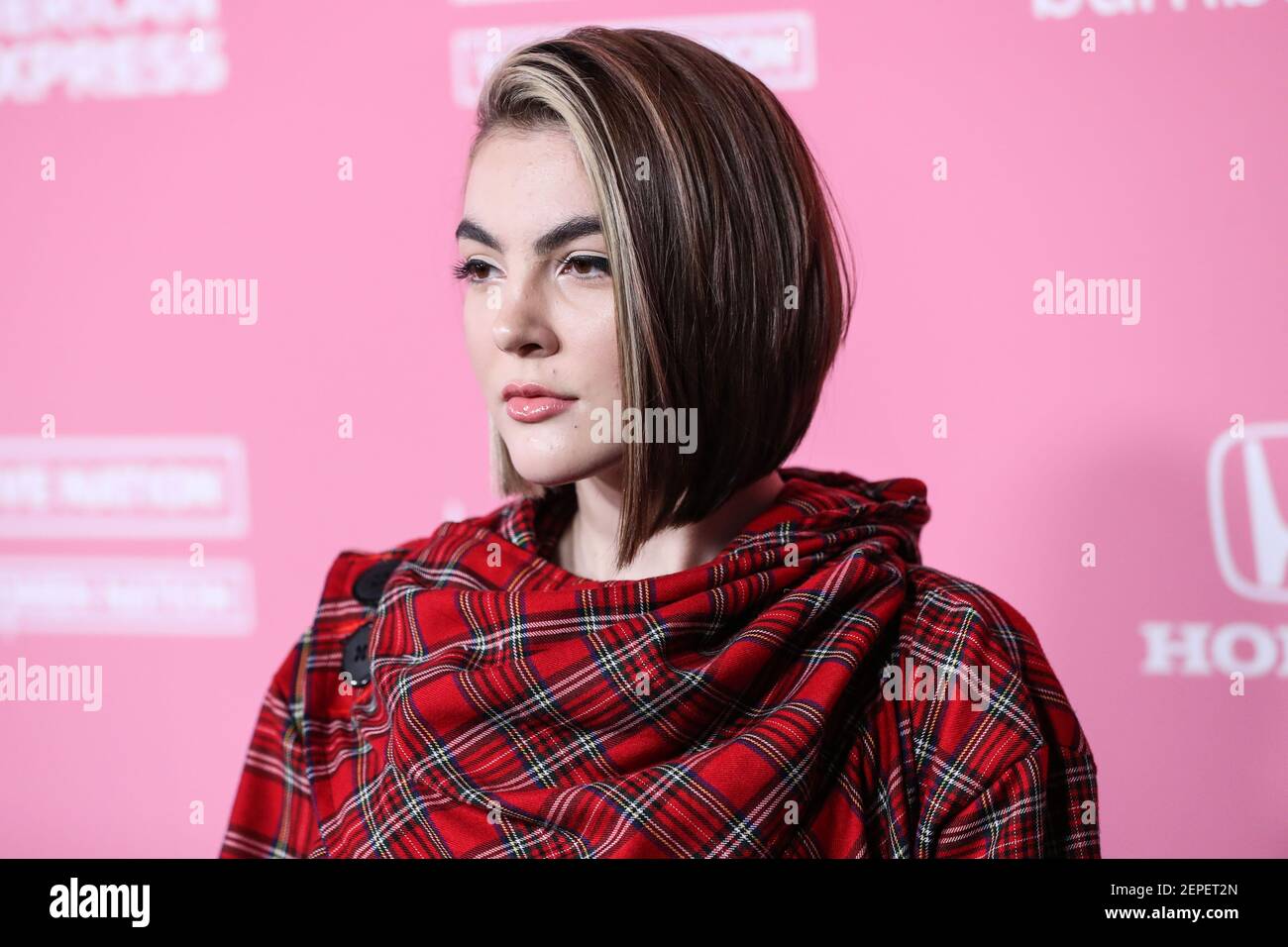 HOLLYWOOD, LOS ANGELES, CALIFORNIA, USA - DECEMBER 12: Singer Evie Irie ...