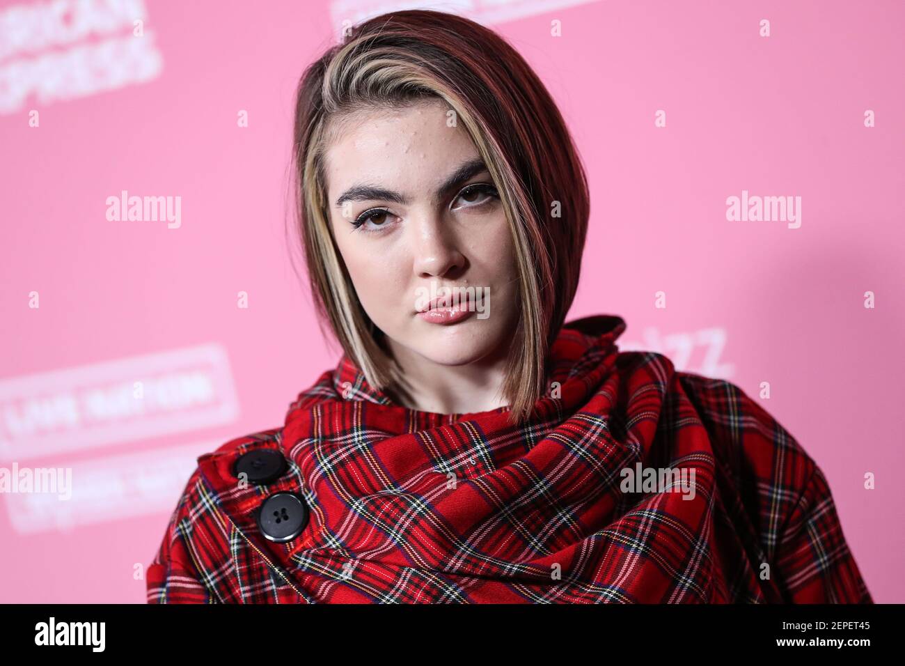 HOLLYWOOD, LOS ANGELES, CALIFORNIA, USA - DECEMBER 12: Singer Evie Irie ...